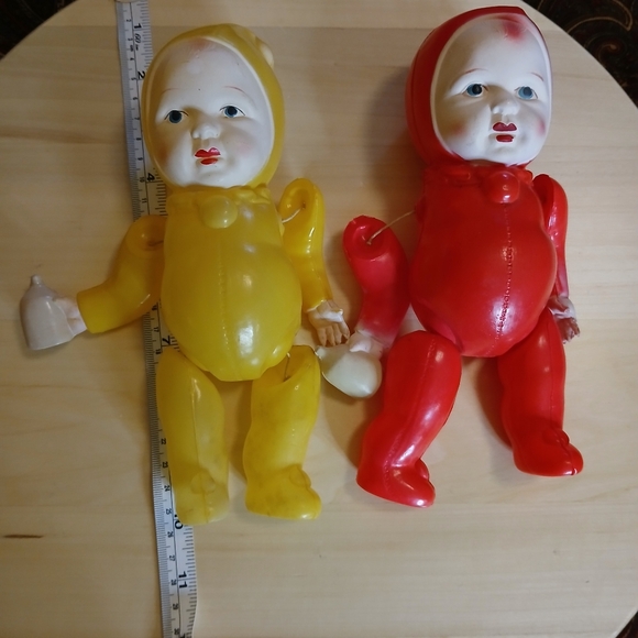 Vintage | Toys | Vintage 94s Celluloid Occupied Japan Yellow And Red ...